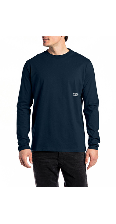 ピースダイオーガニックコットンロングTシャツ｜REPLAY リプレイ公式通販サイト