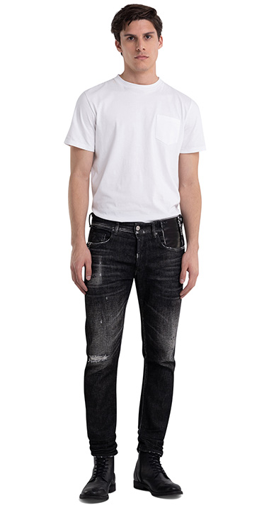 WILLBI マエストロ コンフォートブラックデニム｜REPLAY リプレイ公式通販サイト