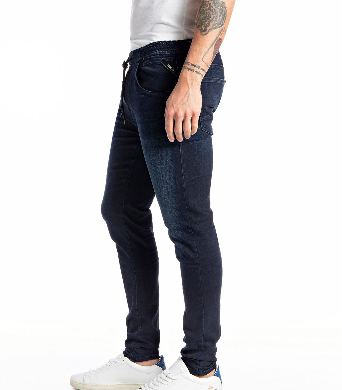 MILANO X-LITE ブルーブラックパワーストレッチデニム｜REPLAY リプレイ公式通販サイト