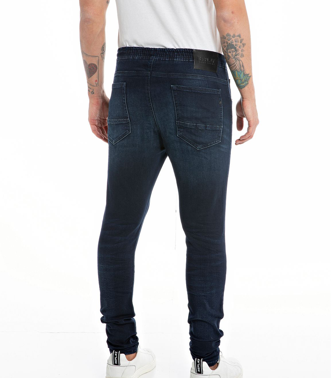 キャロットフィットMILANO インディゴストレッチデニム｜REPLAY リプレイ公式通販サイト