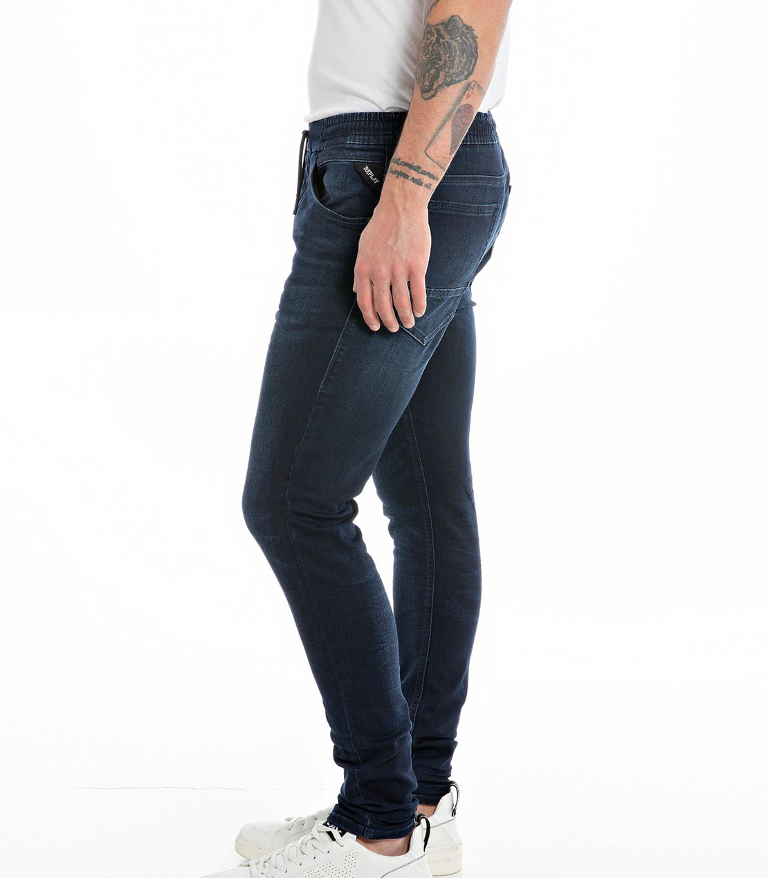 キャロットフィットMILANO インディゴストレッチデニム｜REPLAY リプレイ公式通販サイト