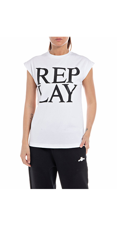 PURE LOGO オーガニックコットンジャージーT｜REPLAY リプレイ公式通販サイト