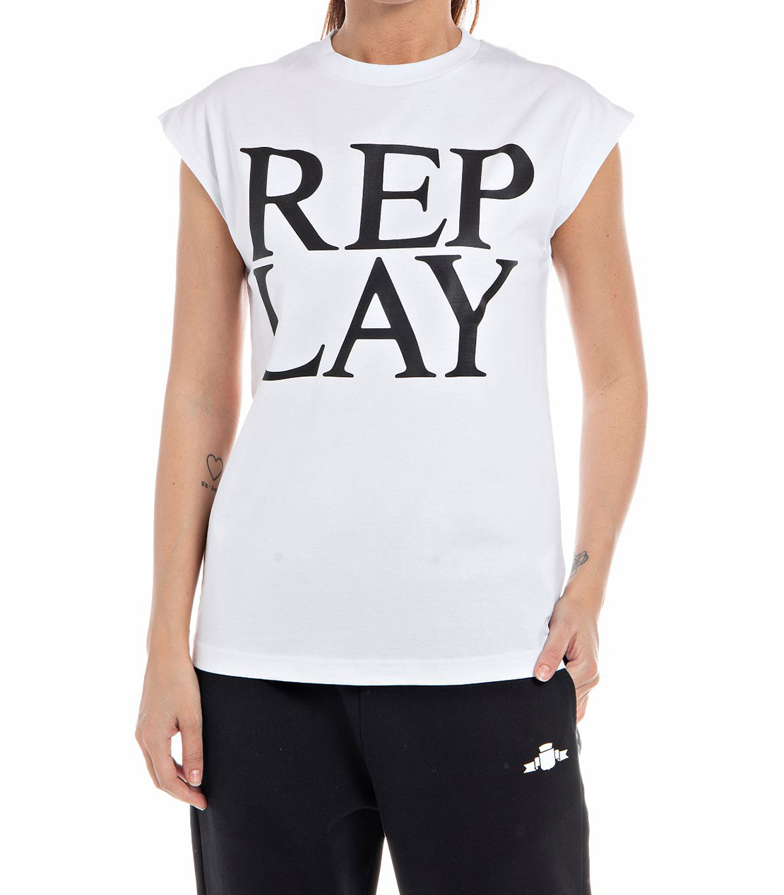 PURE LOGO オーガニックコットンジャージーT｜REPLAY リプレイ公式通販サイト