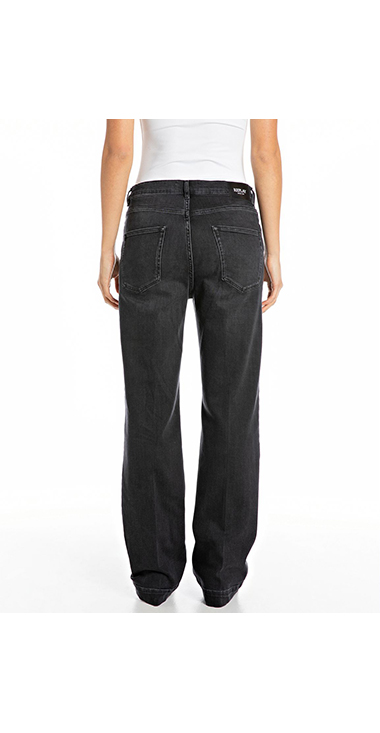 リラックスストレートMELJA コンフォートブラックデニム｜REPLAY リプレイ公式通販サイト