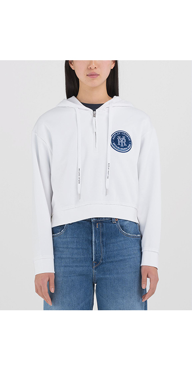 ハーフジッパークロップドパーカー｜REPLAY リプレイ公式通販サイト