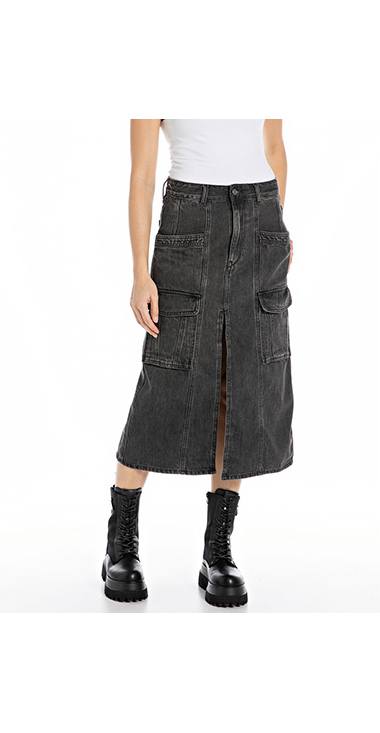 ミディデニムスカート｜REPLAY リプレイ公式通販サイト