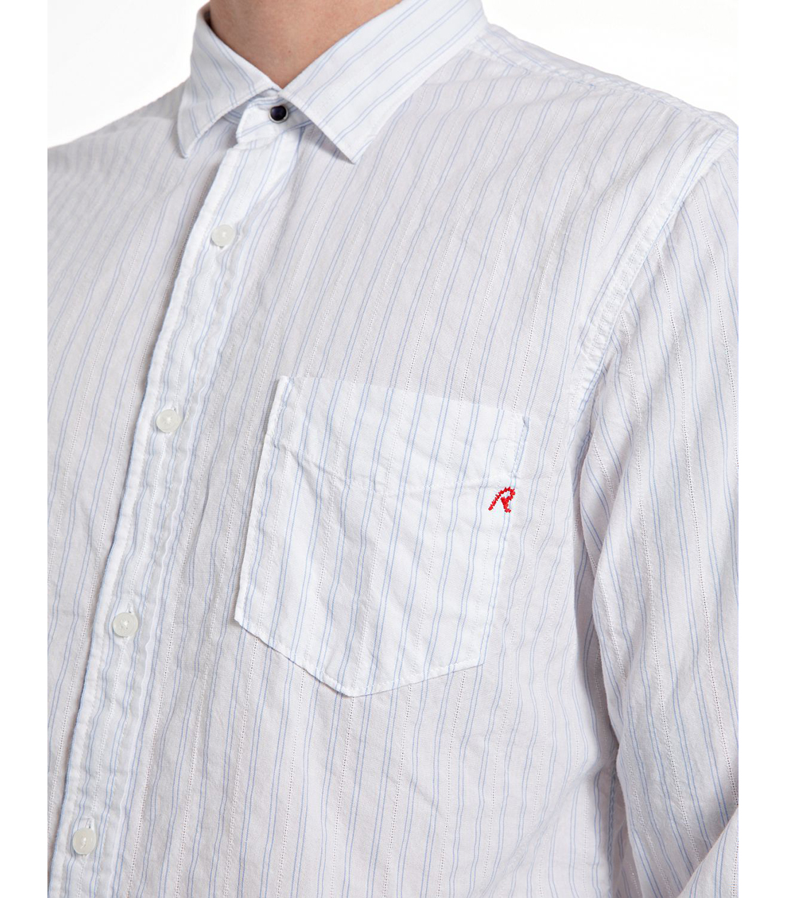 ストライプコットンドビーシャツ｜REPLAY リプレイ公式通販サイト