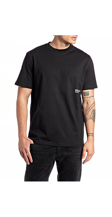 ピースダイ オーガニックコットンジャージーTシャツ｜REPLAY リプレイ公式通販サイト