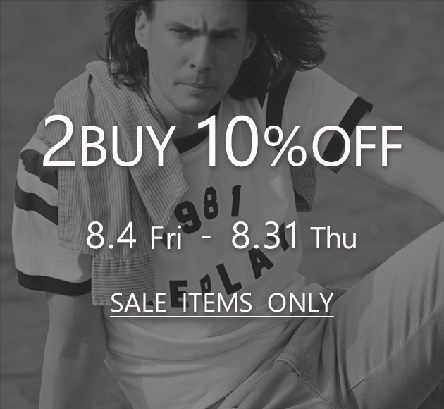 2BUY 10%OFF CAMPAIGN ｜ REPLAY リプレイ公式通販サイト